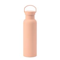 China Custom Design Vacuum Insulated Stainless Steel Water Bottle 600ml Wide Mouth Flask Bulk for sale