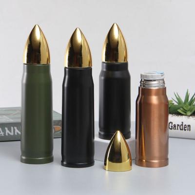 China 304 Stainless Steel Vacuum Bullet Thermos Cup 500ml 1000ml Double Wall Insulated Tumbler for sale