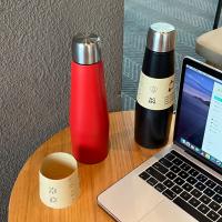 China 532ml 304 Stainless Steel Vacuum Cola Thermos Cup 12-24 Hours Thermal Insulation Water Bottle for sale