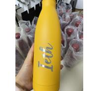China 304 Stainless Steel 18oz Vacuum Insulated Cola Bottle Sports Flask Powder Coated Water Bottle for sale