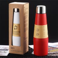 China 18oz 532ml Stainless Steel Cola Shaped Water Bottle Vacuum Thermal Flask Sports Design for sale