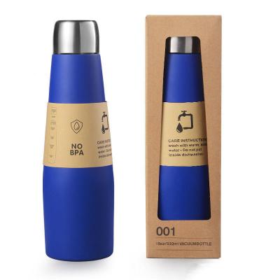 China 532ml Vacuum Insulated Cola Shape Stainless Steel Water Bottle 304 for sale