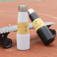 China 532ml Vacuum Insulated Cola Shape Stainless Steel Water Bottle 304 for sale