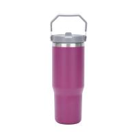 China 30oz Double Wall Stainless Steel Vacuum Insulated Sports Water Bottle 304 for sale