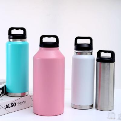 China 18/8 Stainless Steel Vacuum Insulated Water Bottle 18oz 26oz 36oz Custom Colors for sale