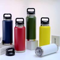 China 18/8 Stainless Steel Vacuum Insulated Water Bottle 18oz 26oz 36oz Custom Colors for sale