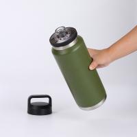 China 18/8 Stainless Steel Vacuum Insulated Water Bottle 18oz 26oz 36oz Custom Colors for sale