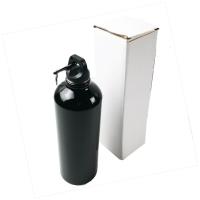 China Aluminum Alloy Mountain Bike Water Bottle 750ml with Carabiner Boiling Water Safe for sale