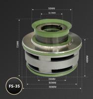 China BERGMAN Replace Flygt Pump Seal 8195030 FS-35mm 2670 3153 5100 Metal Frame Cartridge Mechanical Seal for sale