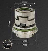 China NJK CDLA-32mm CNP CDLF CDMF Stainless Steel Vertical Multistage Pump Mechanical Seal for sale