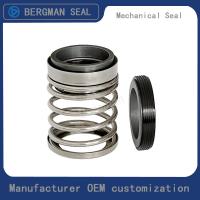 China BERGMAN TYPE/T21S Inch Graphite Silicon Carbide Tungsten Carbide Nitrile Viton EPDM  Pump Mechanical Seal for sale