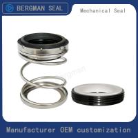China BERGMAN TYPE/T21S Inch Graphite Silicon Carbide Tungsten Carbide Nitrile Viton EPDM  Pump Mechanical Seal for sale