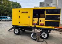 China High Flow and High Head Stainless Steel Drain Pump with Diesel Generator for Flood Control for sale