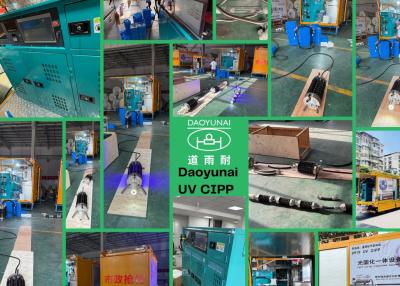 China Energy-saving Low Maintenance UV Cured Cured-In-Place Pipe Lining Equipment with Highly Integrated Design for sale
