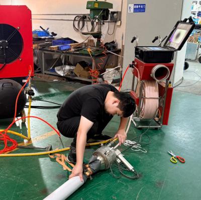 China Front Push-Rod LED UV Curing UV CIPP Equipment for DN100-DN250 Pipe Rehabilitation with HD Inspection Camera for sale