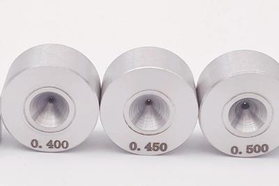 China 0.600 To 1.199MM Deep Diamond Drawing Dies With Natural Synthetic Diamond Core for sale