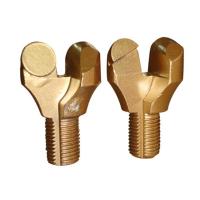 China Wear Resist Mining PDC Drill Bit 2 Blades Porcelain Drill Bit Anchor Rod Bit for sale