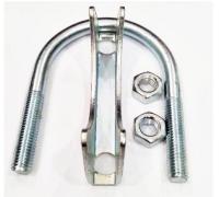 China High Performance Standard Exhaust Clamp SS304 5 Inch U Bolt Muffler Clamp for sale