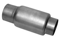 China 3 Inch Stainless Steel Exhaust Resonator 6.5 Inch Length Race Bullet Universal for sale