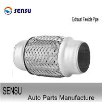 China Stainless Steel Exhaust Flexible Pipe Inside Interlock 51mm*100mm for sale