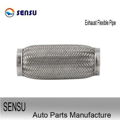 China Stainless Steel 304 Exhaust Pipe Mesh Braid 51mm x 200mm Flexible Joint for sale
