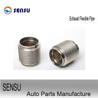 China Vibration Absorb 3 Inch Stainless Steel Exhaust Flex Pipe SS202  Wire Braid for sale