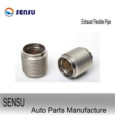 China Vibration Absorb 3 Inch Stainless Steel Exhaust Flex Pipe SS202  Wire Braid for sale