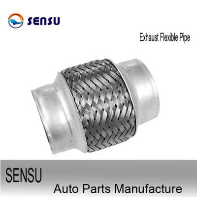 China Inside Interlock Light Truck Flex Exhaust Pipe Reduce Noise 51mm*100mm for sale