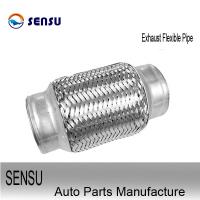China rustproof 45mm Flexible Exhaust Pipe Wire braid Flexible Automotive Exhaust Pipe for sale