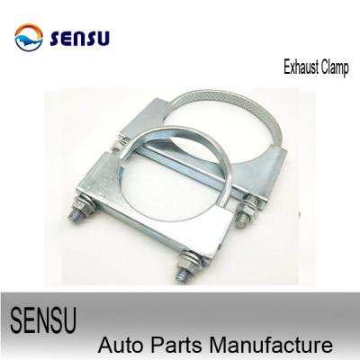 China Stainless Steel Exhaust U Clamp 64mm ID Universal Fit for Engine Pipe Fastener for sale