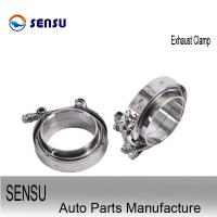 China 57mm V Band Stainless Steel 304 Exhaust Clamp for Automobile Retrofit Pipes for sale