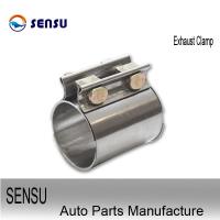 China 304 Stainless Steel Exhaust Clamp ID 127mm Universal Band Fastener Anti Corrosion for sale