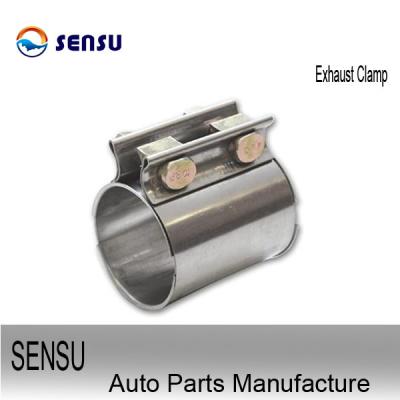 China 304 Stainless Steel Exhaust Clamp ID 127mm Universal Band Fastener Anti Corrosion for sale