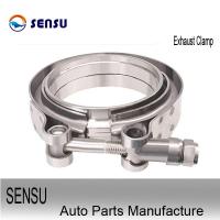 China T Bolt Standard 1.75 inch SS304 Stainless Steel Exhaust Clamp Strong Clamping Force for sale