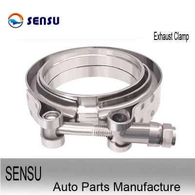 China T Bolt Standard 1.75 inch SS304 Stainless Steel Exhaust Clamp Strong Clamping Force for sale