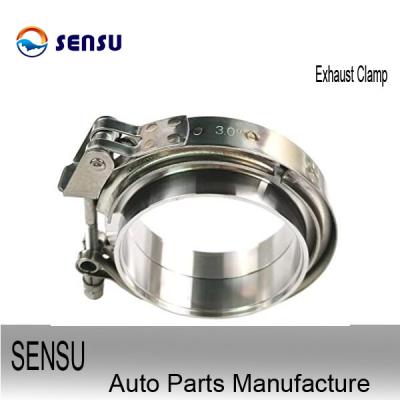 China SS304 1.75 Inch V Band Clamp T Bolt Exhaust Clamp Anti Corrosion Polished for sale