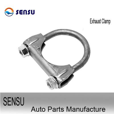 China 304 Stainless Steel U Exhaust Clamp 4 Inch Corrosion Resistant Polished Surface for sale