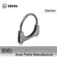 China SS316 4 Inch U Bolt Exhaust Clamp Heavy Duty Muffler Clamp ID 102.4mm Antirust for sale
