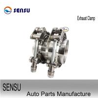 China High Tension SS201 Stainless Steel Exhaust Pipe Clamp 1.50 Inch Easy Installation for sale
