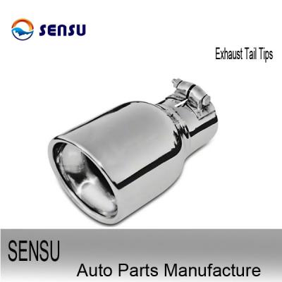 China 2.25 Inlet 3.25 Outlet 16.25 Long Stainless Steel Exhaust Tail Tips for Toyota BMW Hyundai Honda for sale