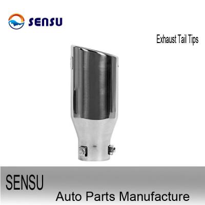 China 100% Aluminized Coated Exhaust Tail Tips Auto Exhausts Parts Samples Avaliable for sale