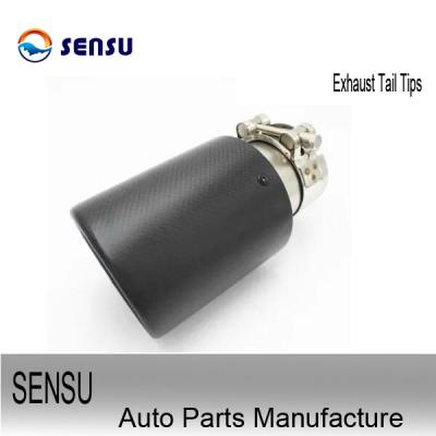 China Universal Auto Exhaust Tail Tips Stainless Steel 2.5 Inch Inlet Anti Corrosion for Honda Toyota for sale