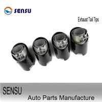 China Stainless Steel Car Exhaust Muffler Tips 500°C Heat Resistant Dual Outlet for sale