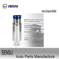 China Stainless Steel Direct Fit Exhaust Muffler 2.75 to 3.25 Inch Inlet Universal for sale