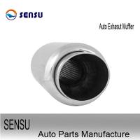 China Rustproof 3 Inch Stainless Steel Muffler Universal Exhaust Silencer Ss201 for sale