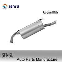 China OEM Stainless Steel Car Exhaust Silencer Muffler 2.5 Inch Inlet Universal Fit for sale