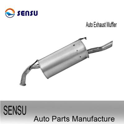 China OEM Stainless Steel Car Exhaust Silencer Muffler 2.5 Inch Inlet Universal Fit for sale