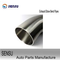 China Stainless Steel 304 Exhaust Bend Pipe 4 Inch 1-3mm Thickness Universal Car for sale