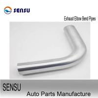 China SS304 Stainless Steel Exhaust Bend Pipe 2.5 Inch Mandrel Bend Universal Fit for sale
