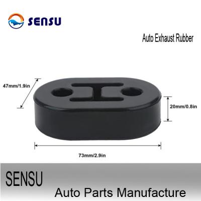 China EPDM Rubber Exhaust Hanger 4.25x1.73x0.9 Inch 4 Hole Muffler Insulator Universal for sale